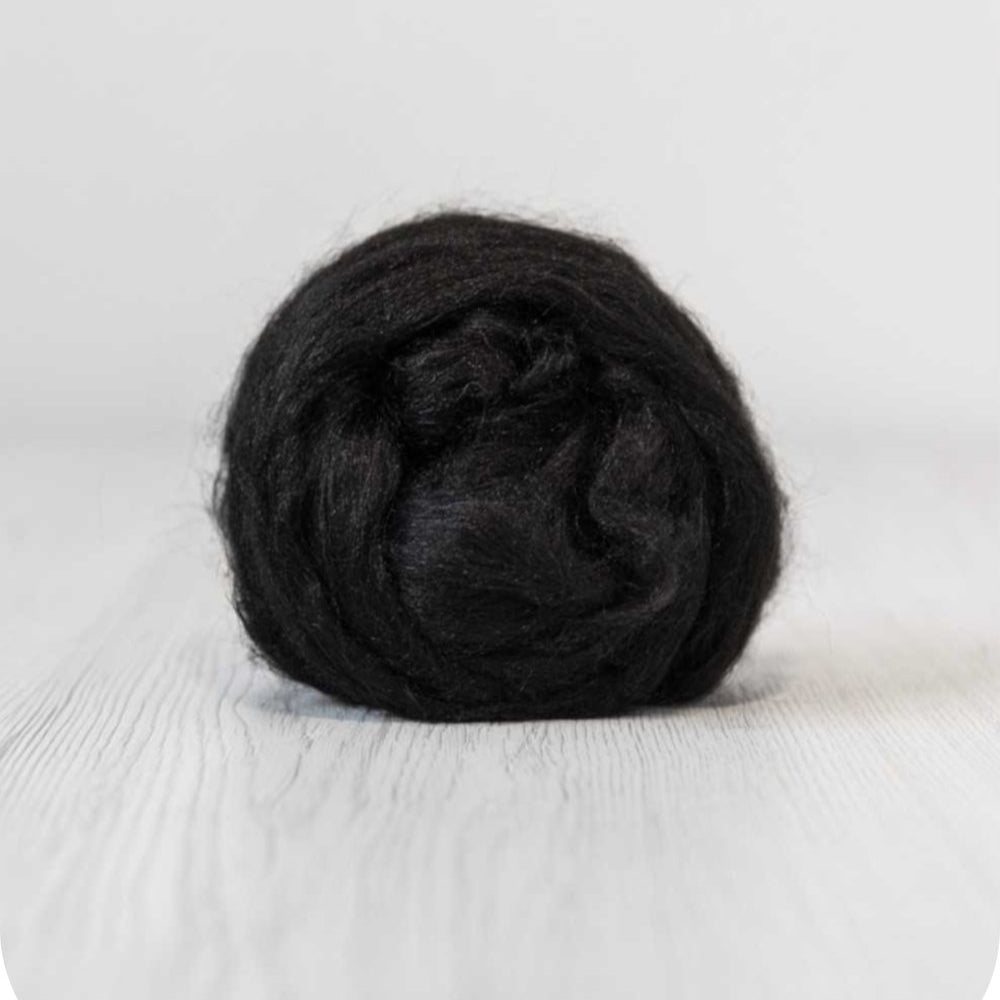 Black Coloured Fibres – Tagged "British/Rare Breeds" – Felt Wildly