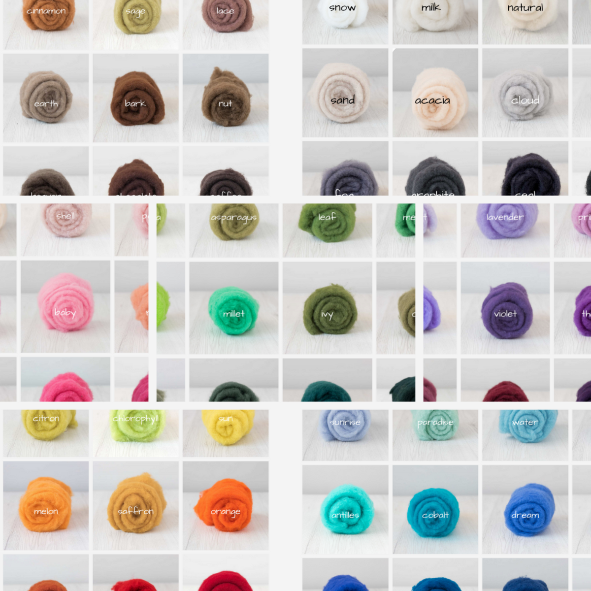 Sample Cards – Felt Wildly