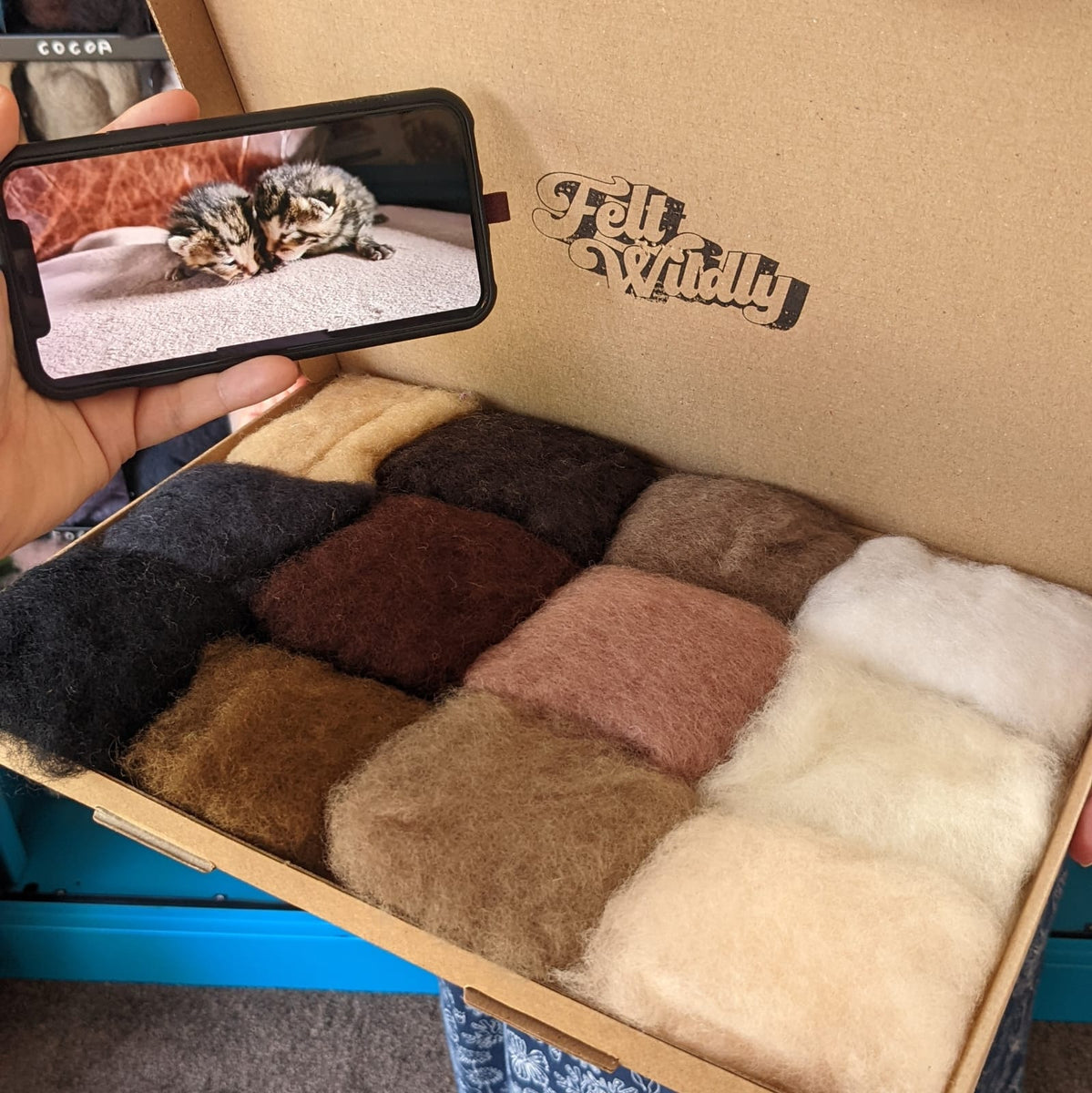 Custom Colour Matching - we will colour match your own photo – Felt Wildly