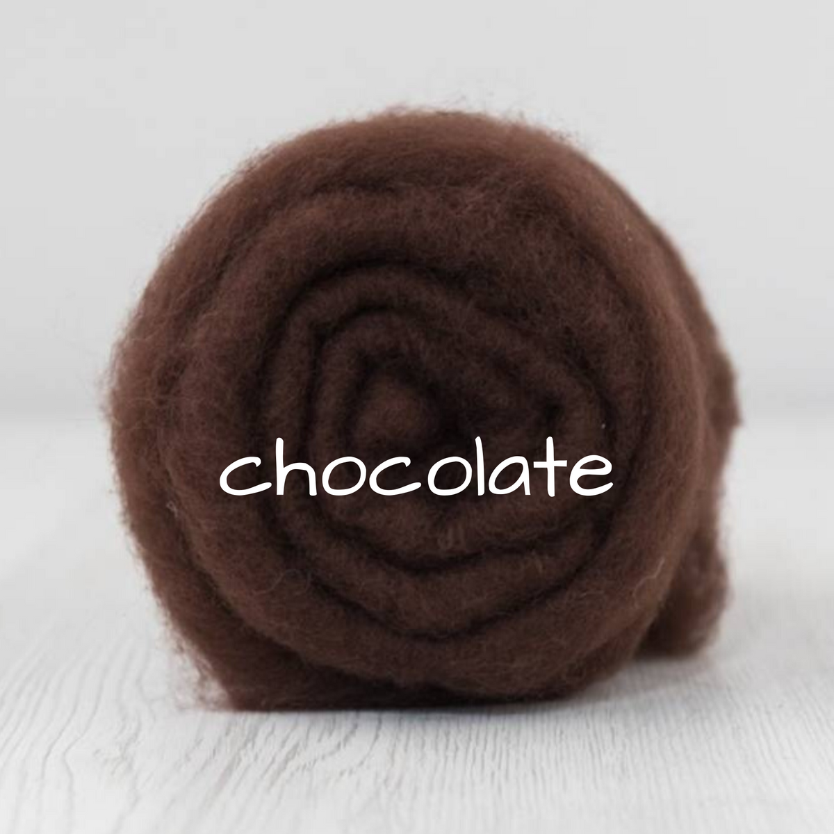Carded Batting Extra Fine Merino Needle Felting Wool - Chocolate – Felt ...