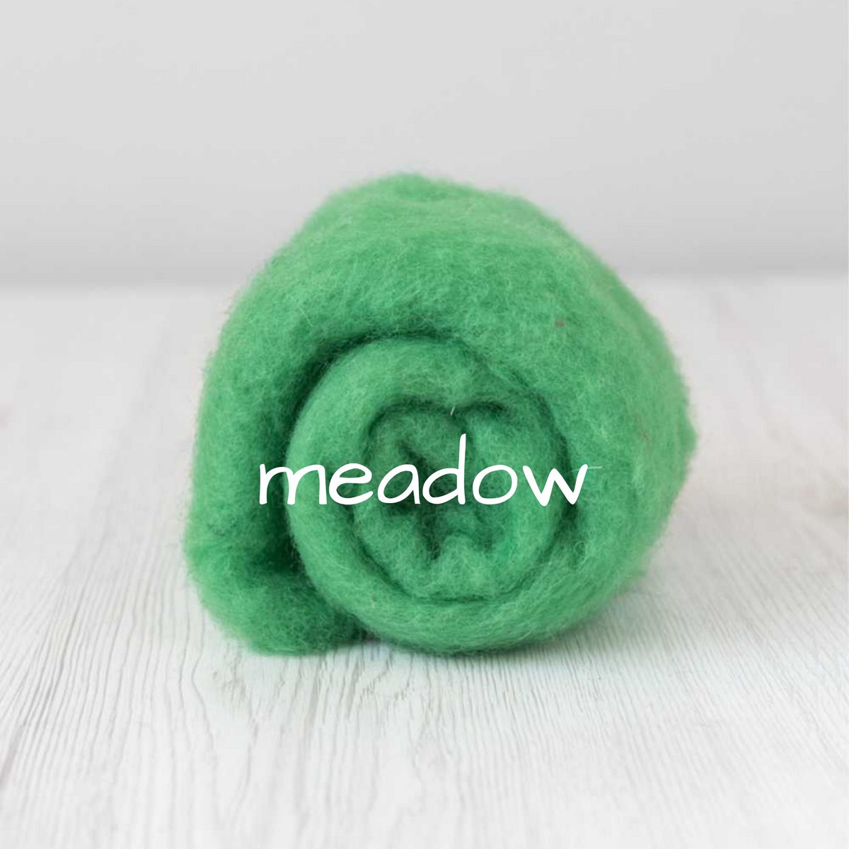 Carded Batting New Zealand Wool DHG 'Maori' Batt - Meadow – Felt Wildly