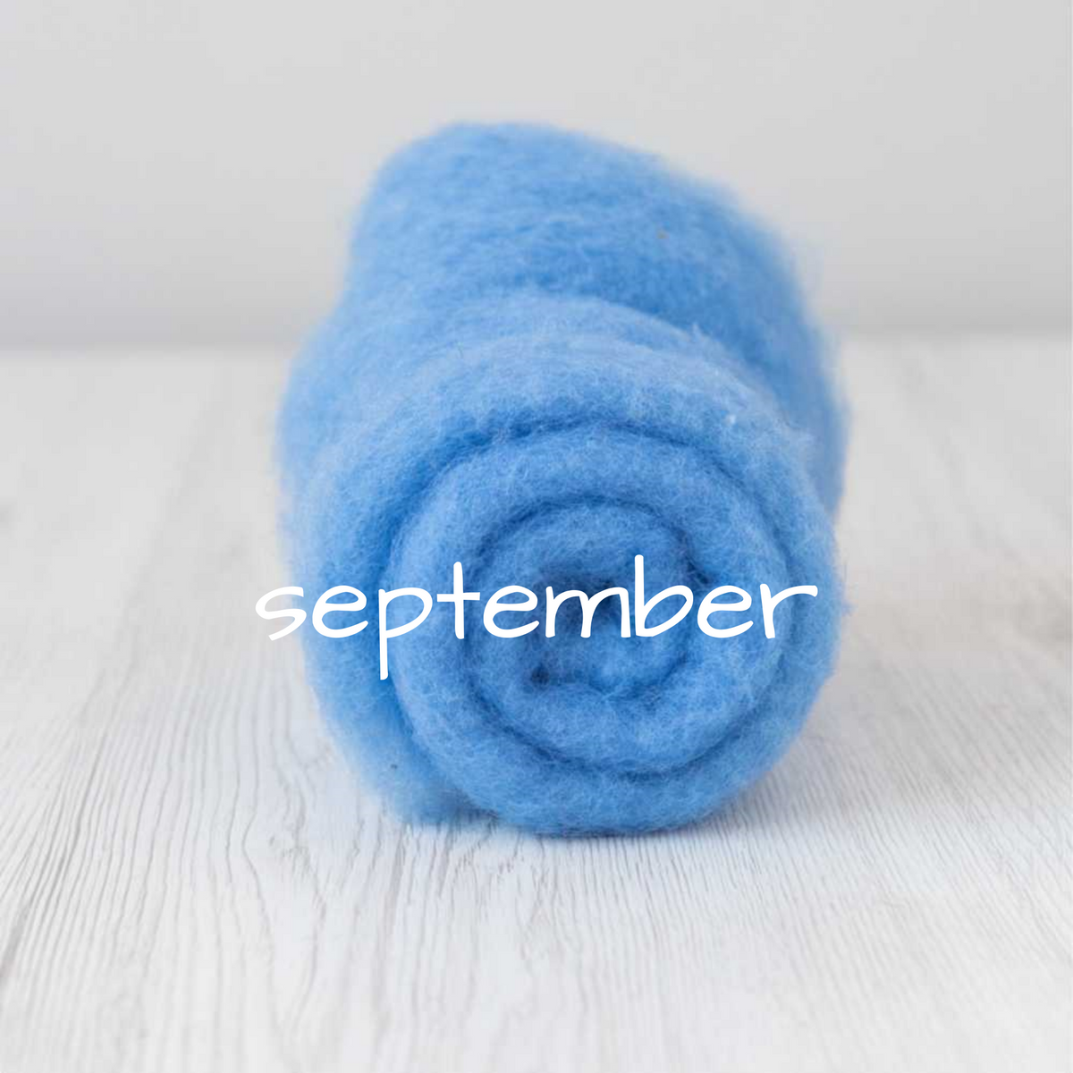 Carded Batting New Zealand Wool DHG 'Maori' Batt - September – Felt Wildly