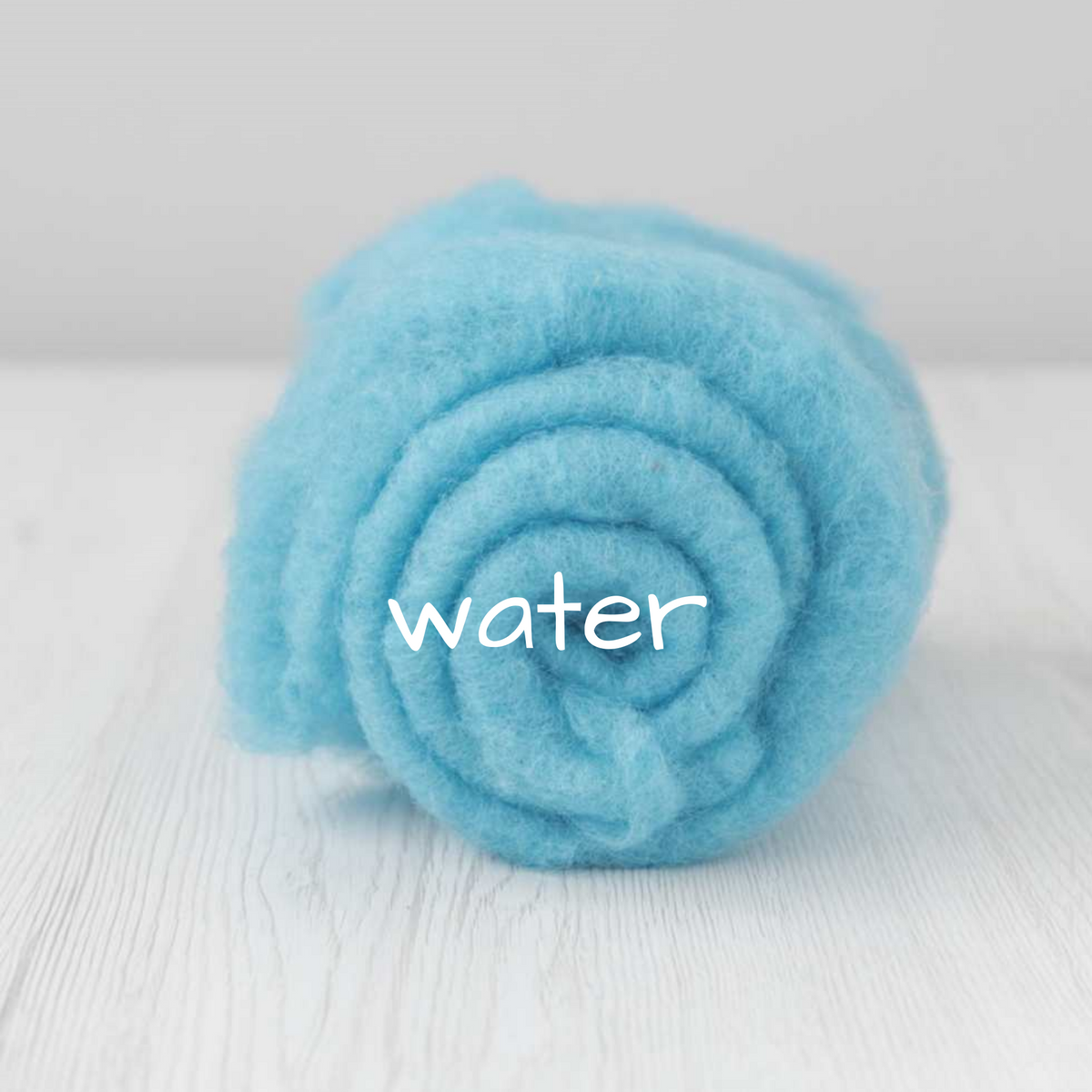 Carded Batting New Zealand Wool DHG 'Maori' Batt - Water – Felt Wildly